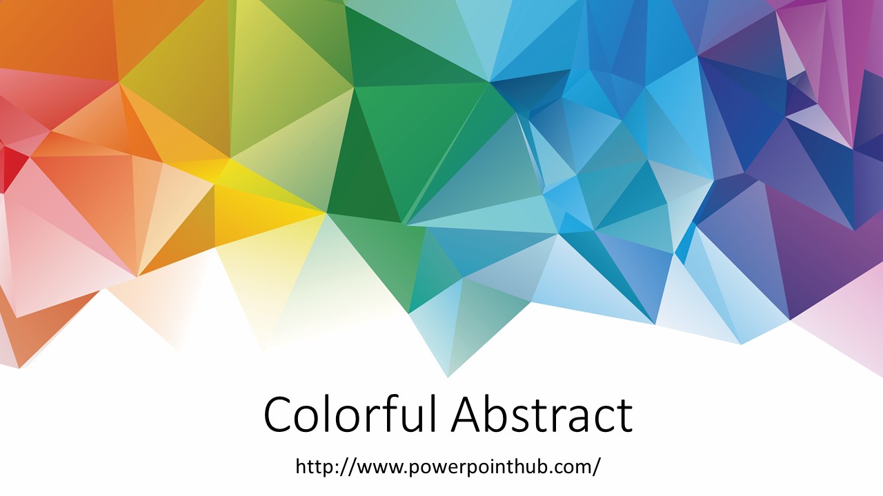 ฟรีเทมเพลต ภาพนามธรรม | Free Powerpoint Template - Abstract Polygon ...