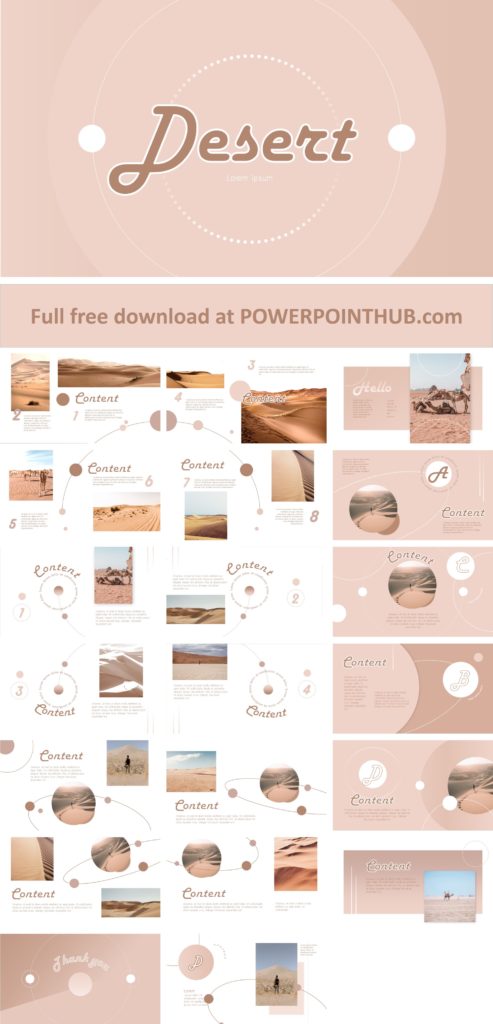 Desert PowerPoint Template - Powerpoint Hub Desert PowerPoint Template - Powerpoint Hub
