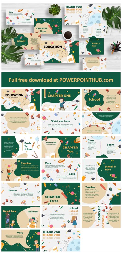 Education PowerPoint Template - Powerpoint Hub