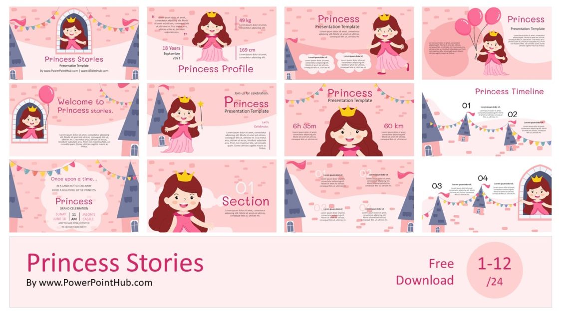 Princess Stories - Powerpoint Hub